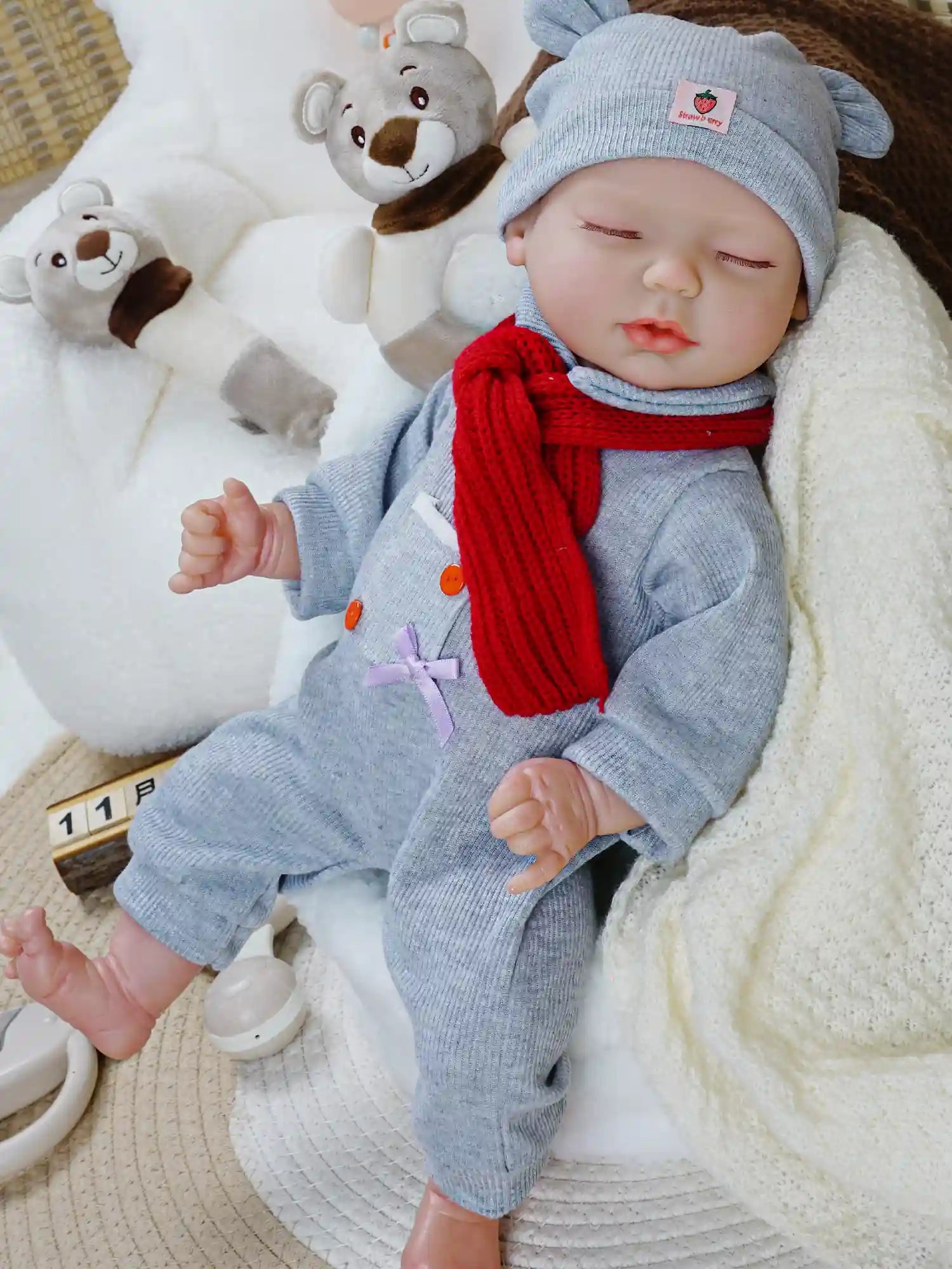 Lifelike interactive newborn reborn dolls