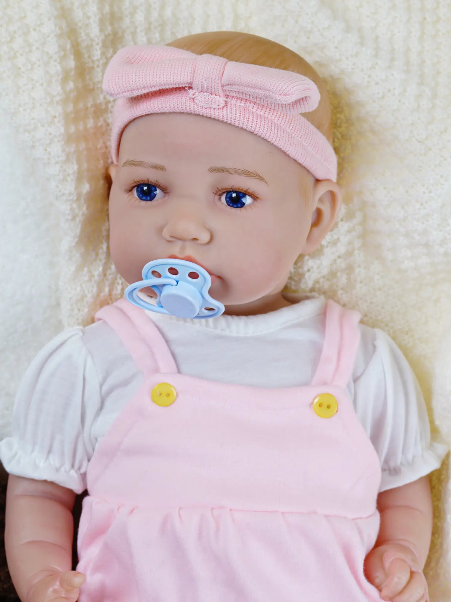 Lifelike Baby Doll with Feeding Kit - Perfect for Little Girls