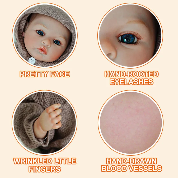 Realistic Reborn Baby Doll Sam – Handcrafted with Lifelike Details ...