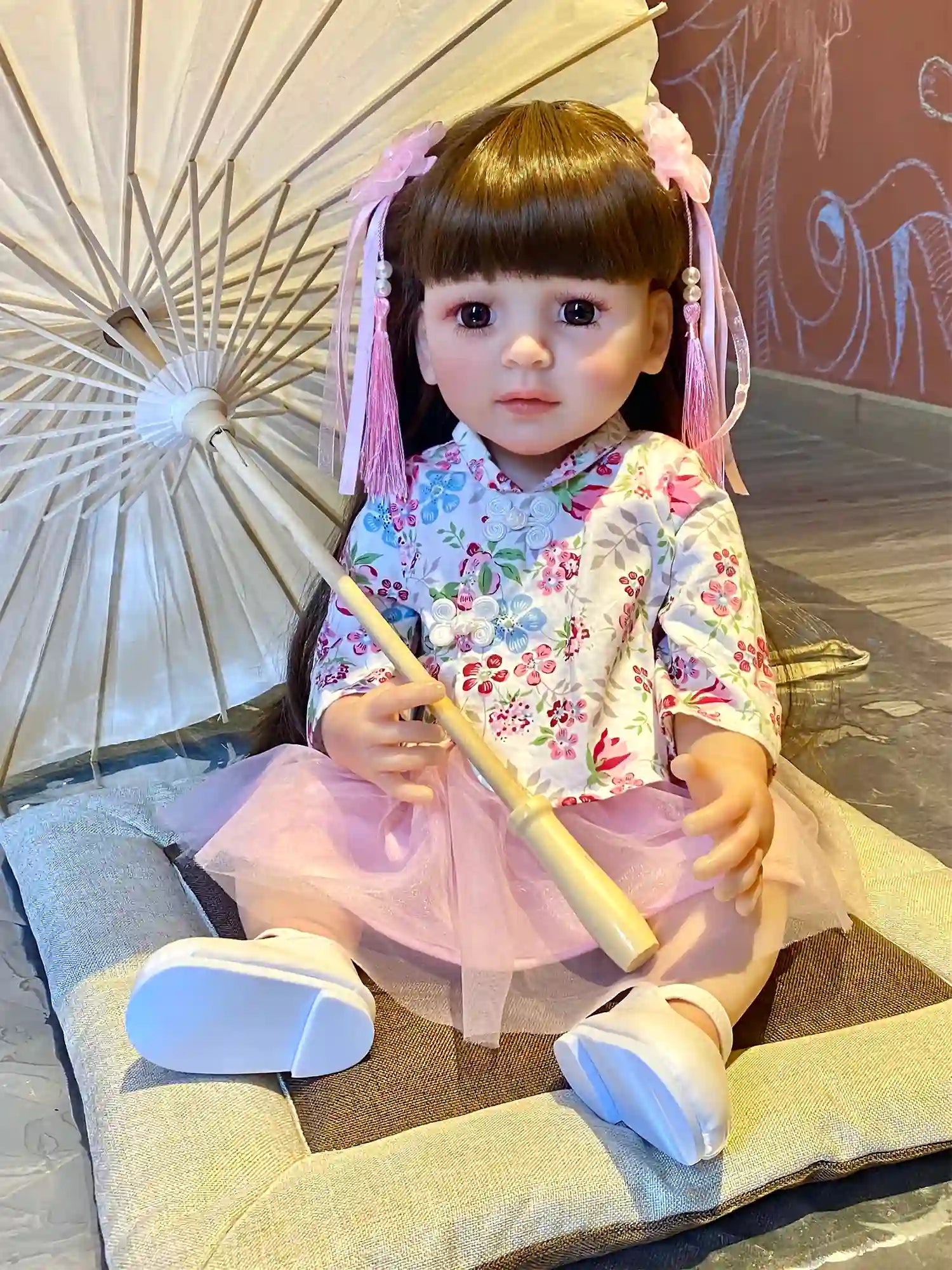 Chimidoll - reborn toddler doll - Chinese-style outfit