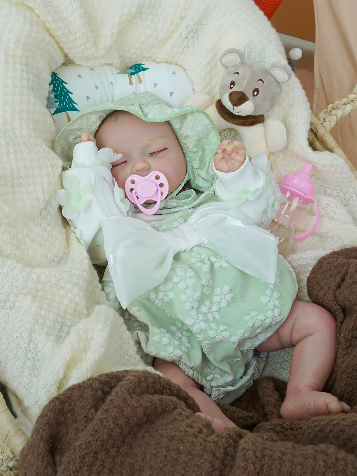 Lifelike interactive newborn reborn dolls