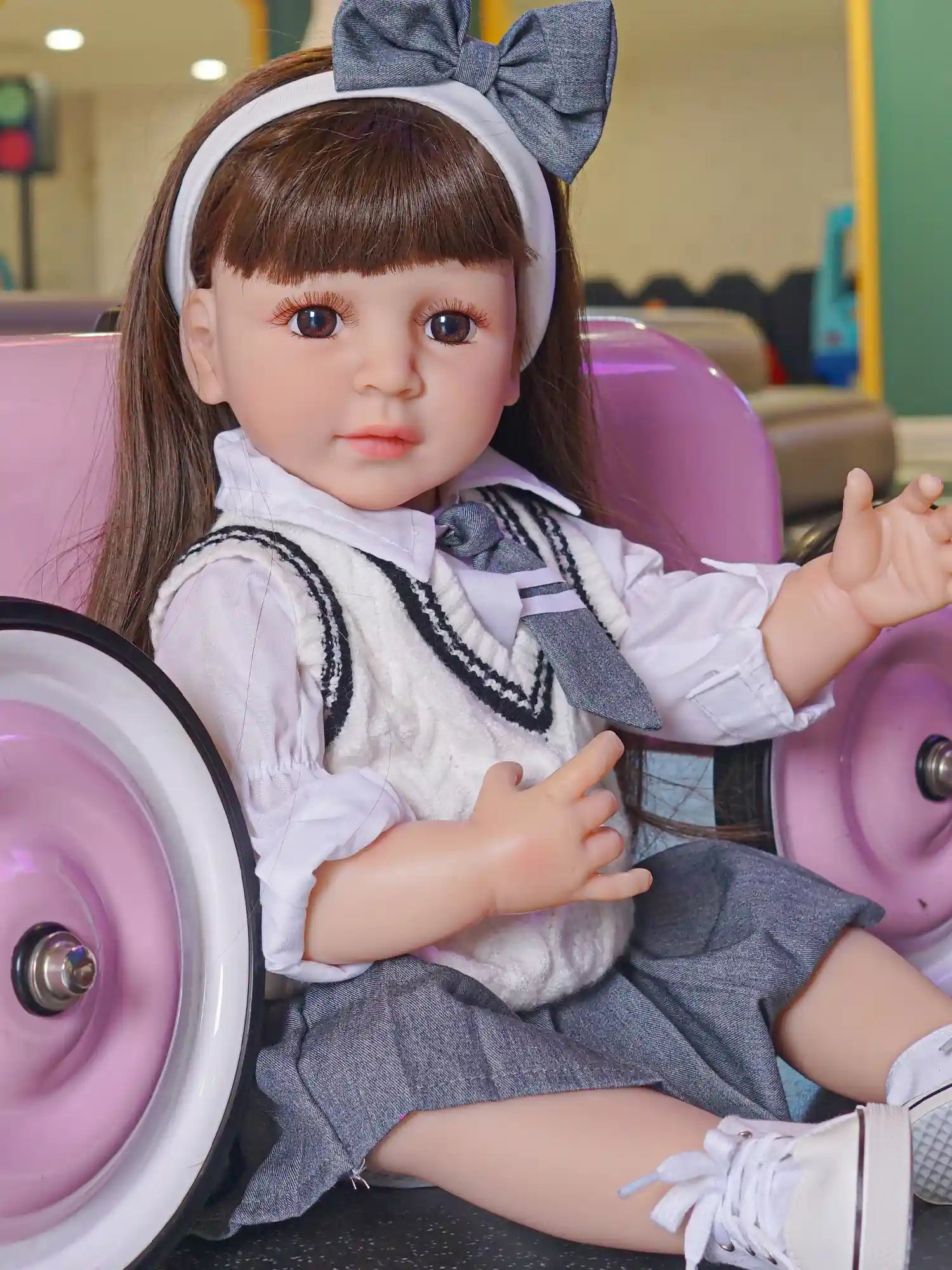 Realistic toddler doll- Lifelike Toy for Kids and Collectors