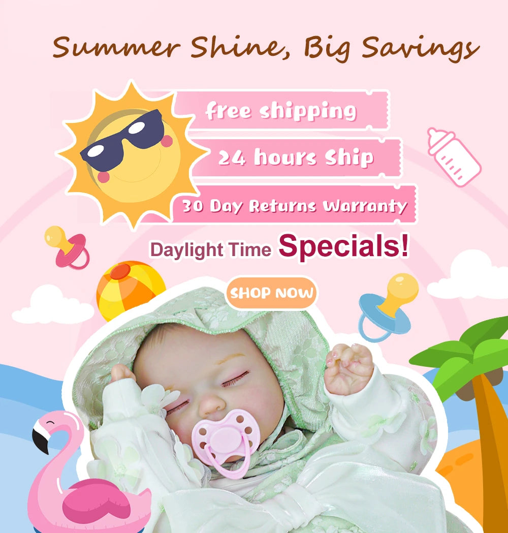 Lifelike interactive newborn reborn dolls